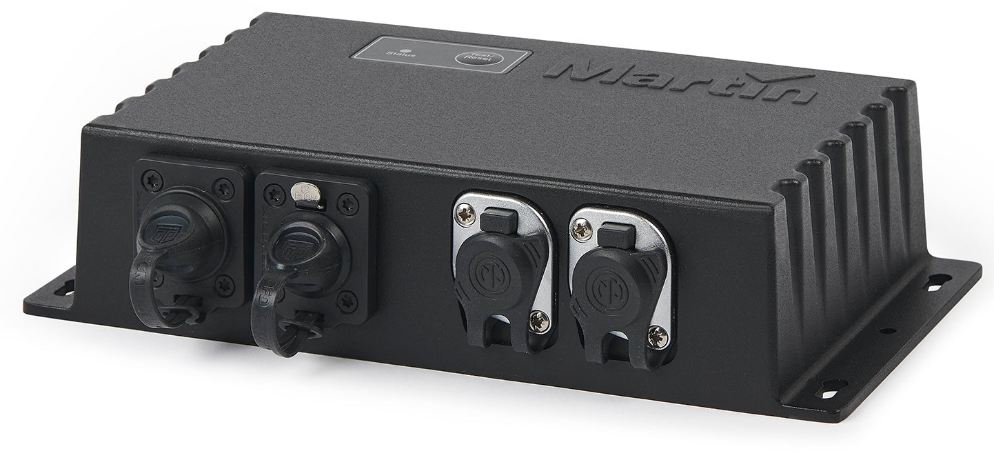 Martin Active Junction Box Power-DMX-Ethernet to PDE – Above AVL